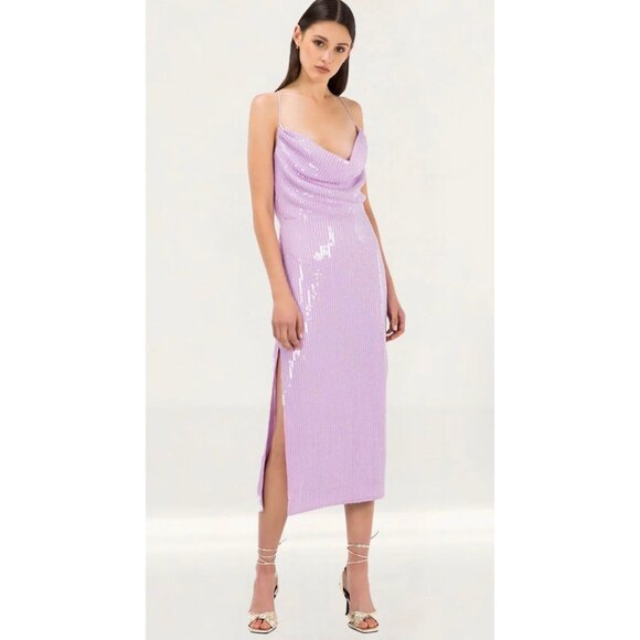 Misha | Dresses | Misha Lilac Devon Dress | Poshmark